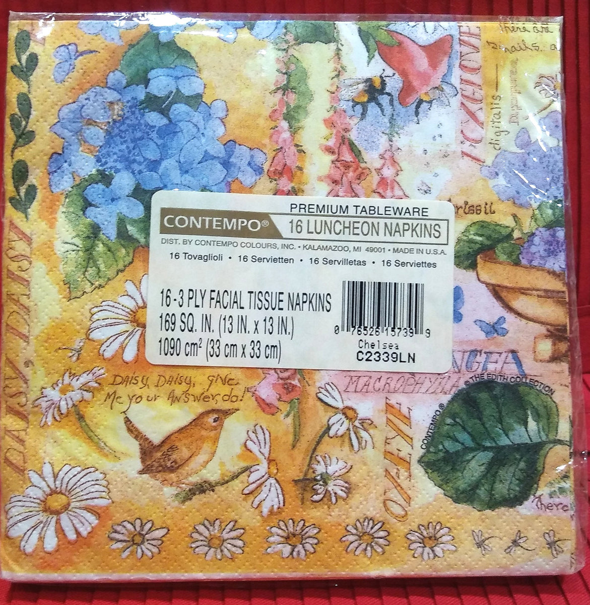 CHELSEA LUNCHEON NAPKINS – Rudman's Gifts